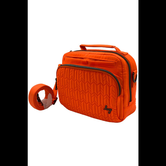 lug | Bags | Lug Quilted Top Handle Crossbody Ranger Mini Coral | Poshmark
